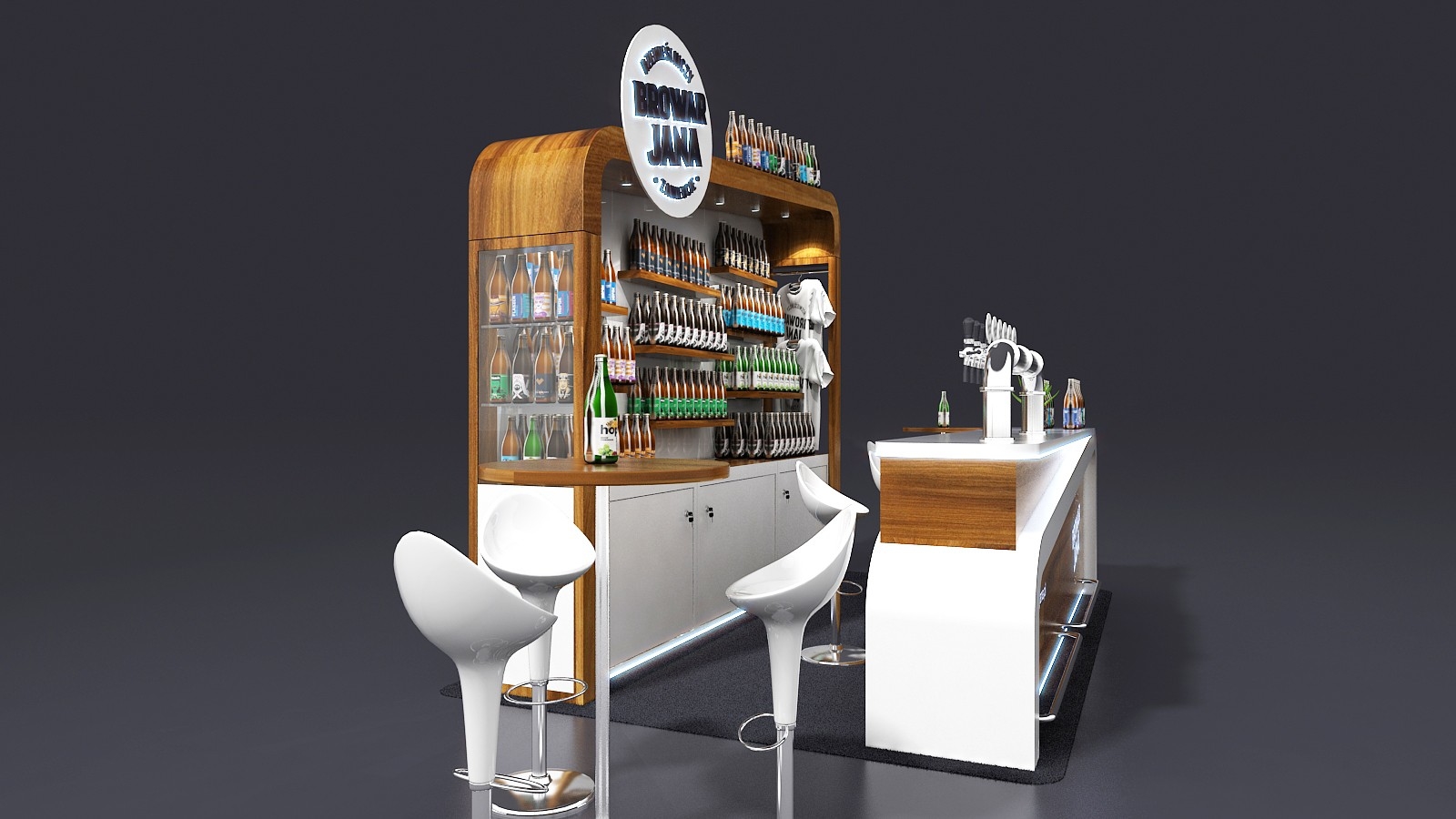 Shopping stands - Event Logistica - Fair Stands