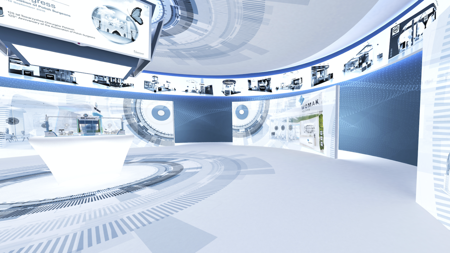 Virtual showrooms for the website – Event Logistica – Fair Stands