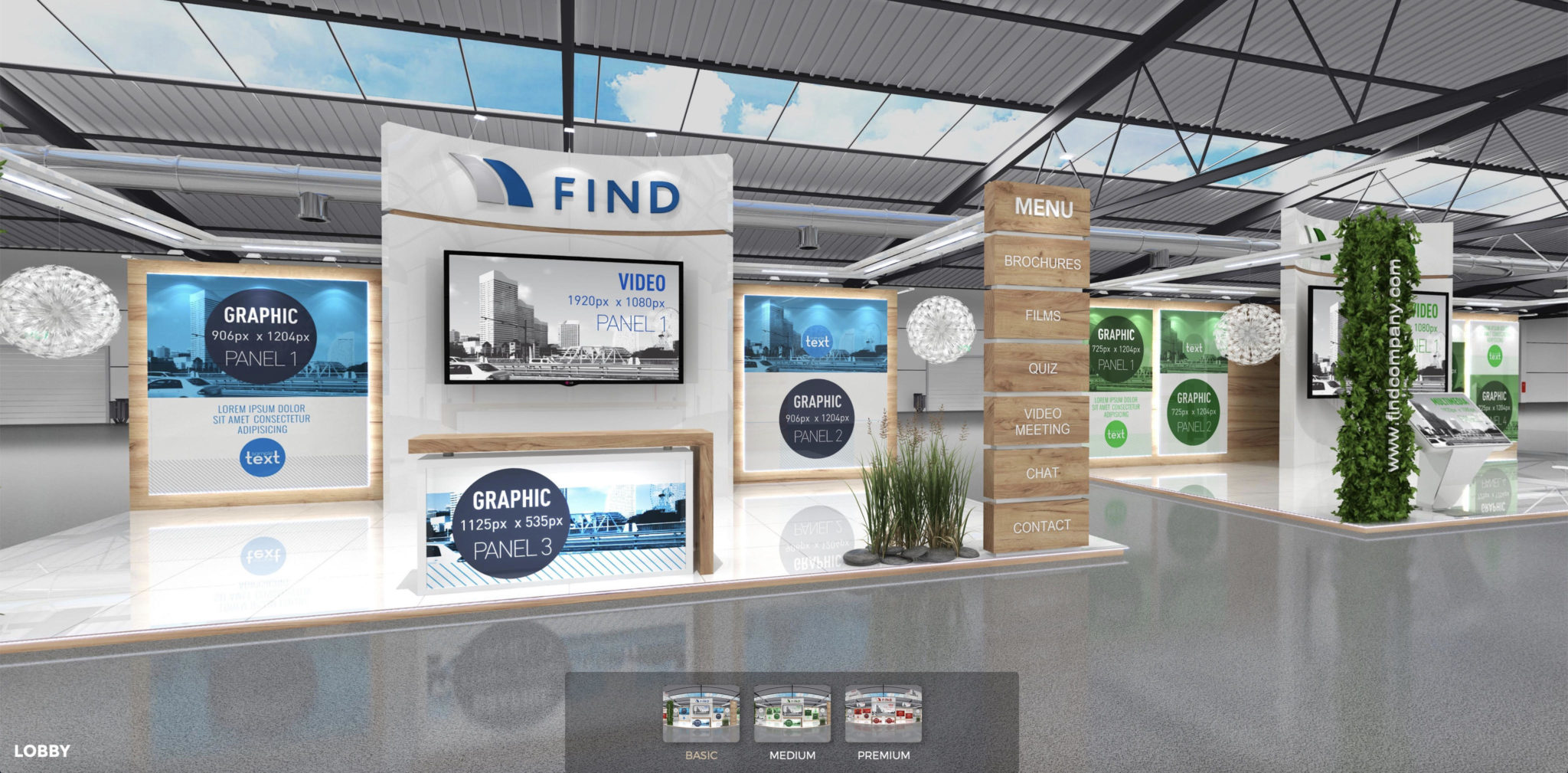 Online trade show platform in the virtual space – Event Logistica ...